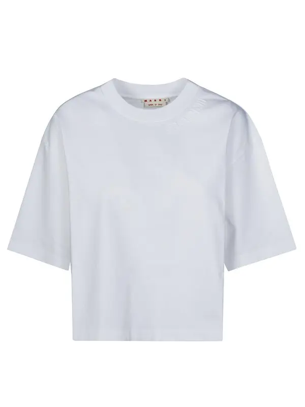 Marni Short Sleeve T-shirt - Bianco