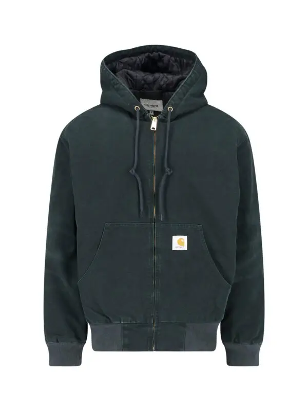 Carhartt Work In Progress Hooded Jacket - Green
