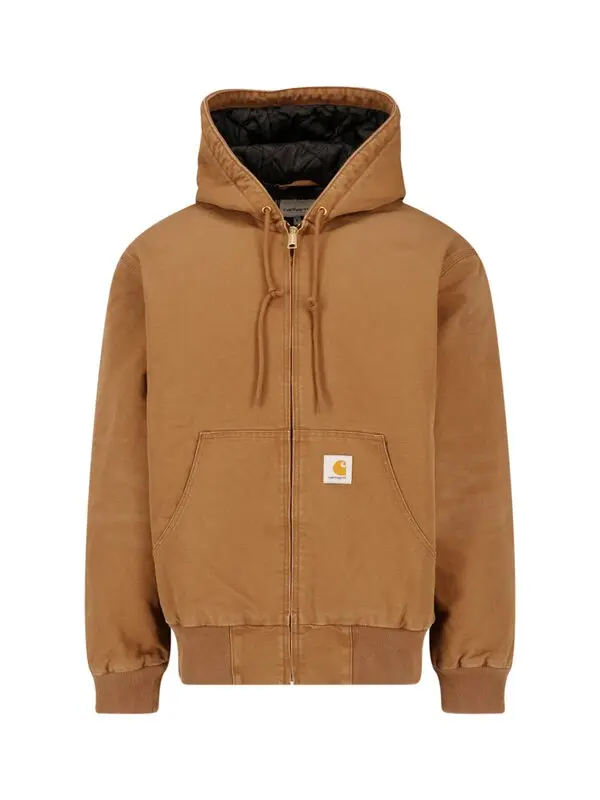 Carhartt Work In Progress Canvas Hooded Zip-up Jacket