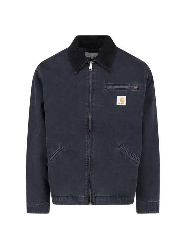 Carhartt Work In Progress Cotton Zip-front Work Jacket