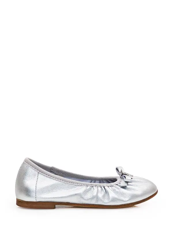Monnalisa Ballerina Flats With Bow Detail