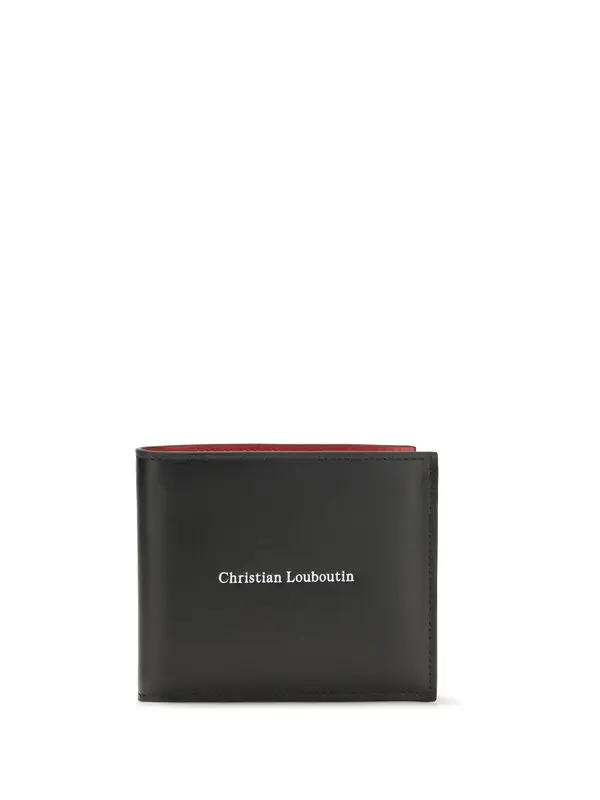 CHRISTIAN LOUBOUTIN Canopy Bifold Wallet - Black