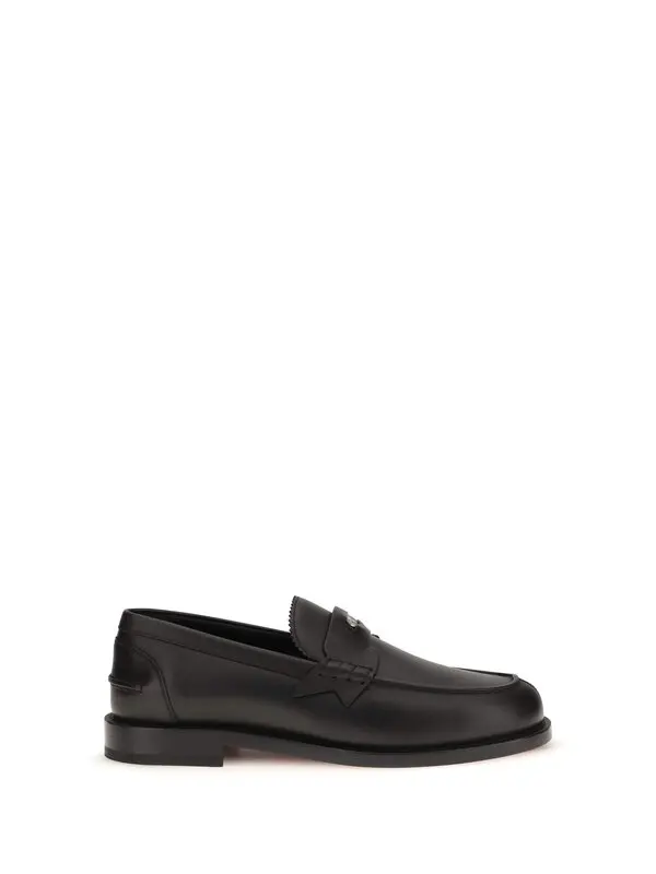 CHRISTIAN LOUBOUTIN Plato Leather Loafers