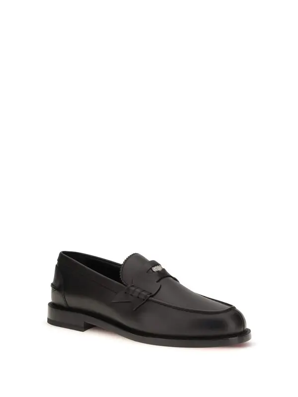 CHRISTIAN LOUBOUTIN Plato Leather Loafers
