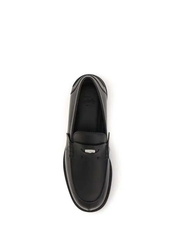 CHRISTIAN LOUBOUTIN Plato Leather Loafers