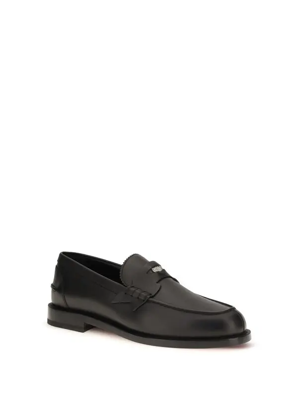 CHRISTIAN LOUBOUTIN Plato Leather Loafers