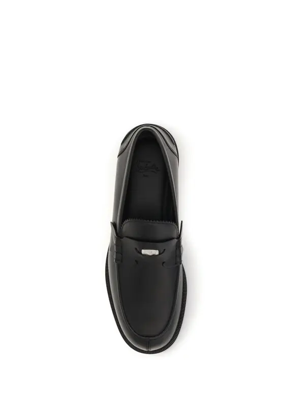CHRISTIAN LOUBOUTIN Plato Leather Loafers