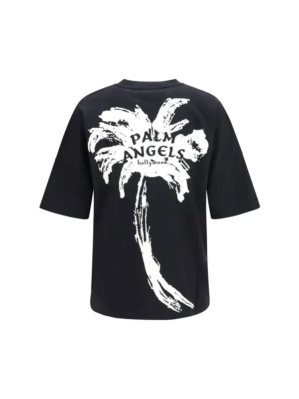 Palm Angels Palm Drift Back Over T-shirt - Black