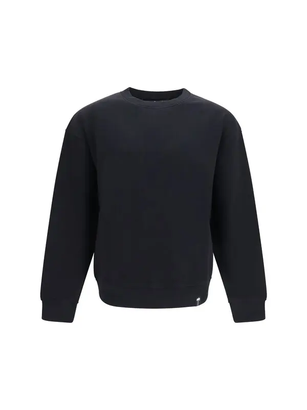 Palm Angels Palm Tree Statement Sweatshirt - Black