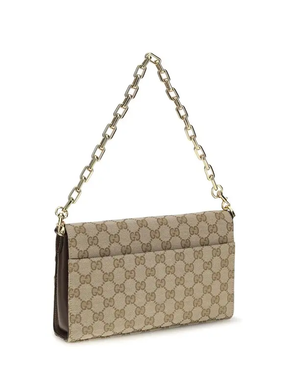 Gucci Medium Horsebit Ristretto Shoulder Bag