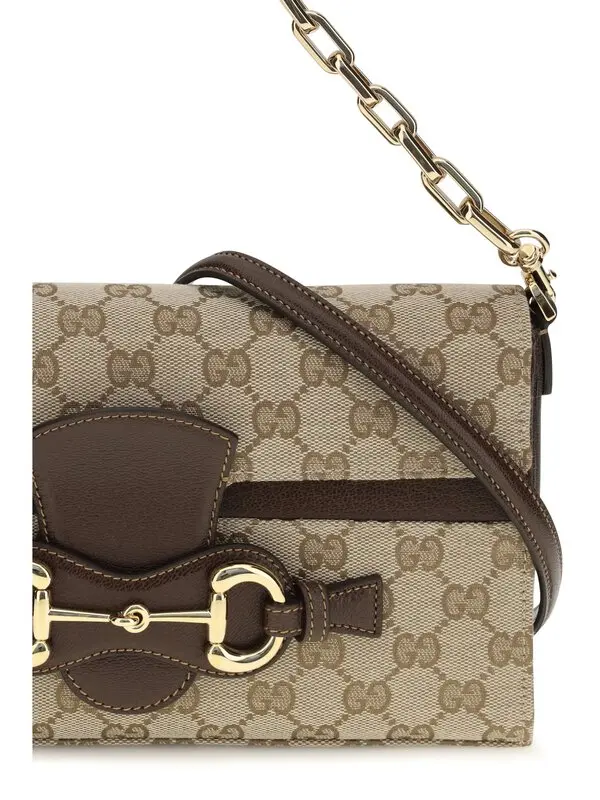 Gucci Medium Horsebit Ristretto Shoulder Bag