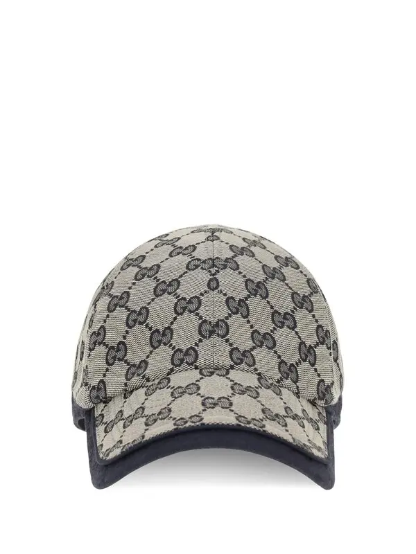 Gucci Gg Cotton Fabric Baseball Hat