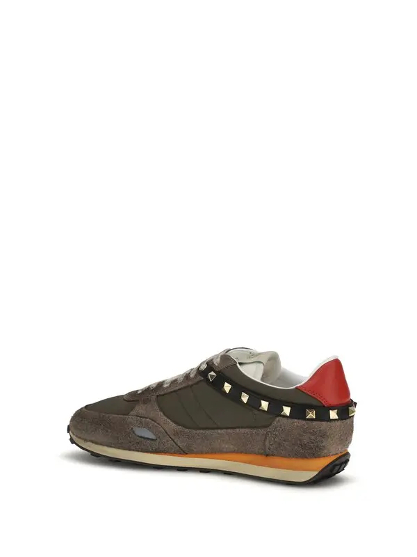 Valentino Garavani Studded Butterfly Low-top Sneakers