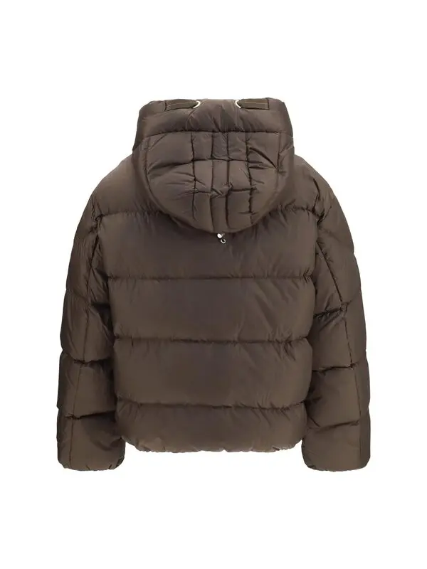 PARAJUMPERS Tilly Quilted Down Hooded Jacket - Brown