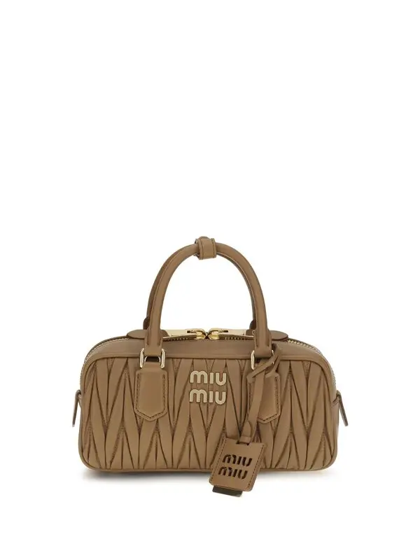 Miu Miu Arcadie Shoulder Bag - Cream