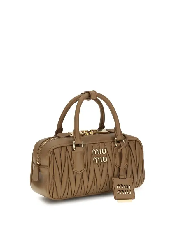 Miu Miu Arcadie Shoulder Bag - Cream