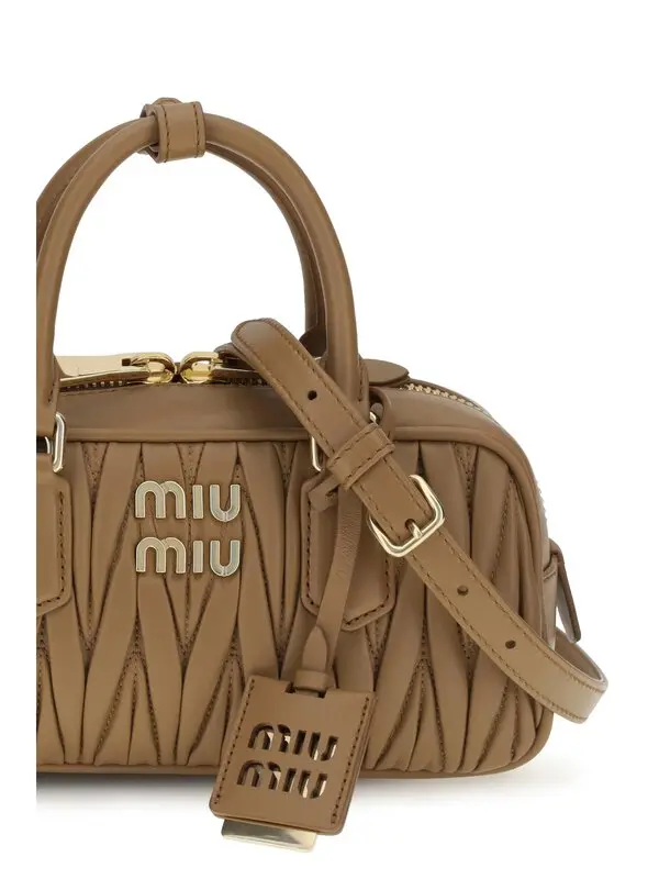 Miu Miu Arcadie Shoulder Bag - Cream