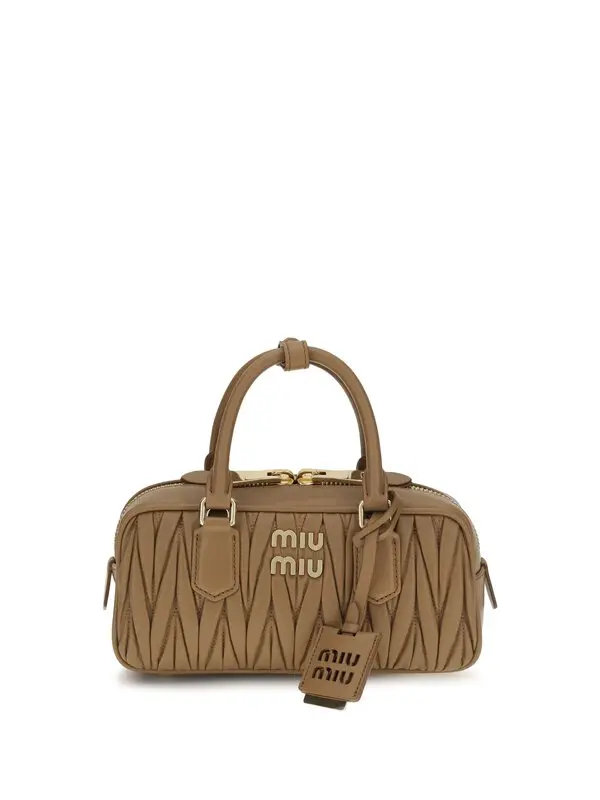 Miu Miu Arcadie Shoulder Bag - Cream
