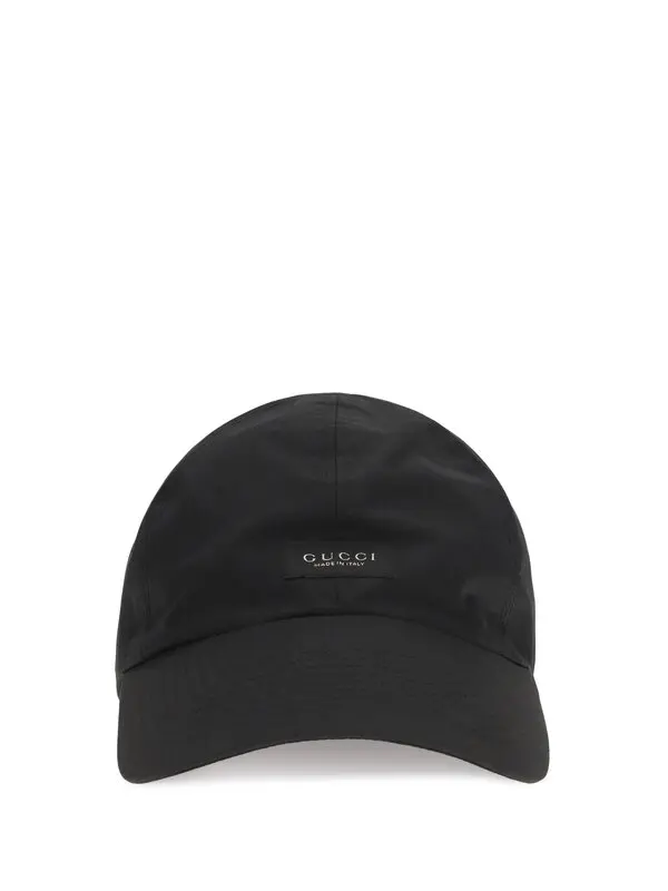 Gucci Logo Baseball Cap - Black