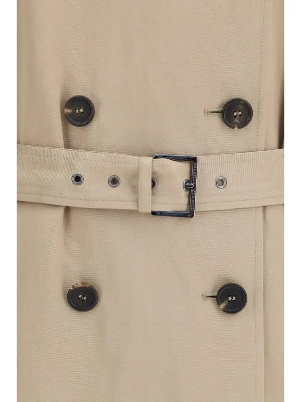 Brunello Cucinelli Belted Trench Coat - Cream