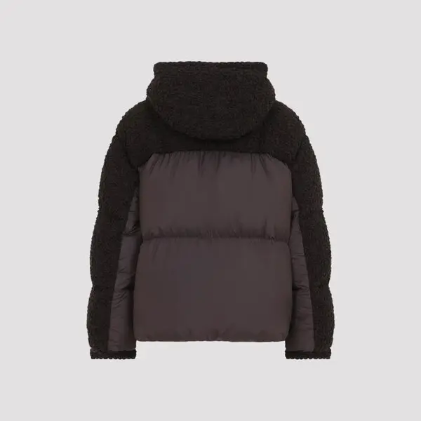 Moncler Cristallin Hooded Jacket - Brown