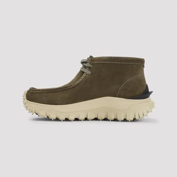 Moncler Trailgrip Wallabee Boots - Green