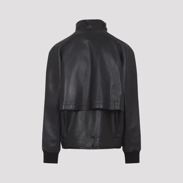 LANVIN Intarsia Bomber Jacket