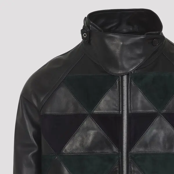 LANVIN Intarsia Bomber Jacket