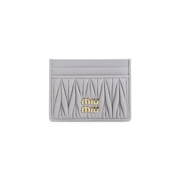 Miu Miu Lamb Leather Cardholder - Multicolor