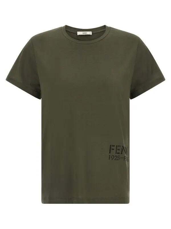 Fendi Cotton T-shirt - Green