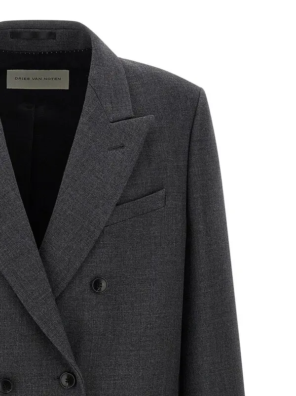 Dries Van Noten Double-breasted Coat