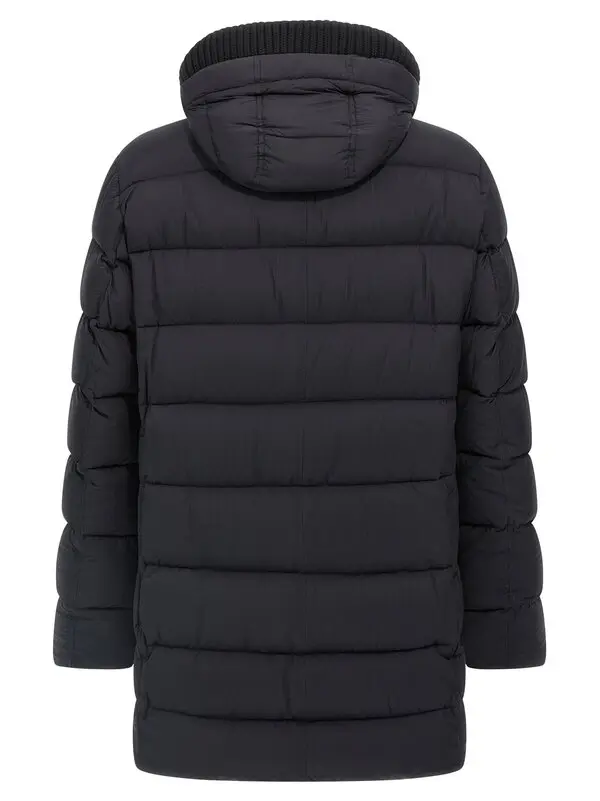 Herno Quilted Down Parka - Black