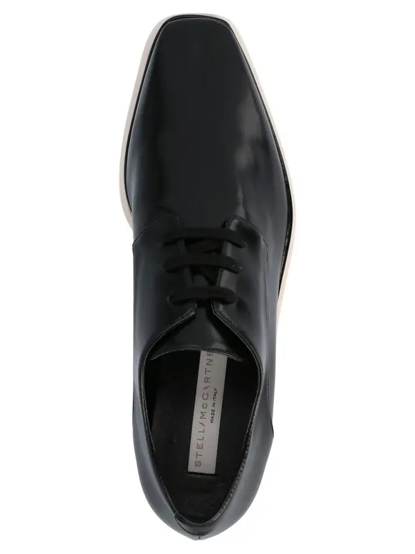 Stella McCartney Elyse Lace-up Wedge Shoes