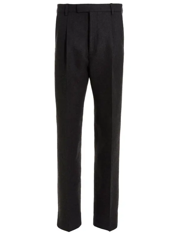 Gucci Cachemire Wool Pants - Gray
