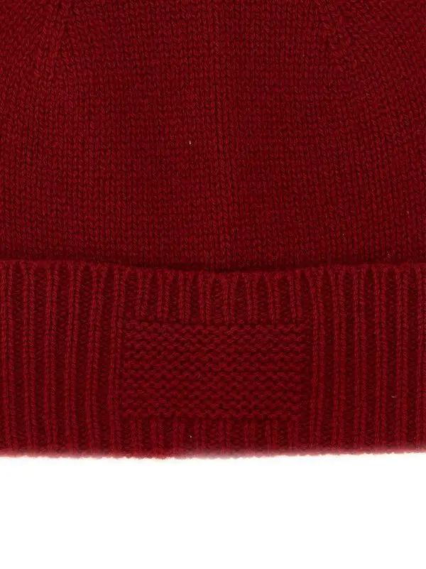 Guest In Residence Ribbed Beanie - Red
