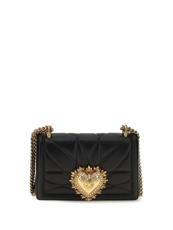 Dolce & Gabbana Medium Devotion Matelassé Nappa Shoulder Bag