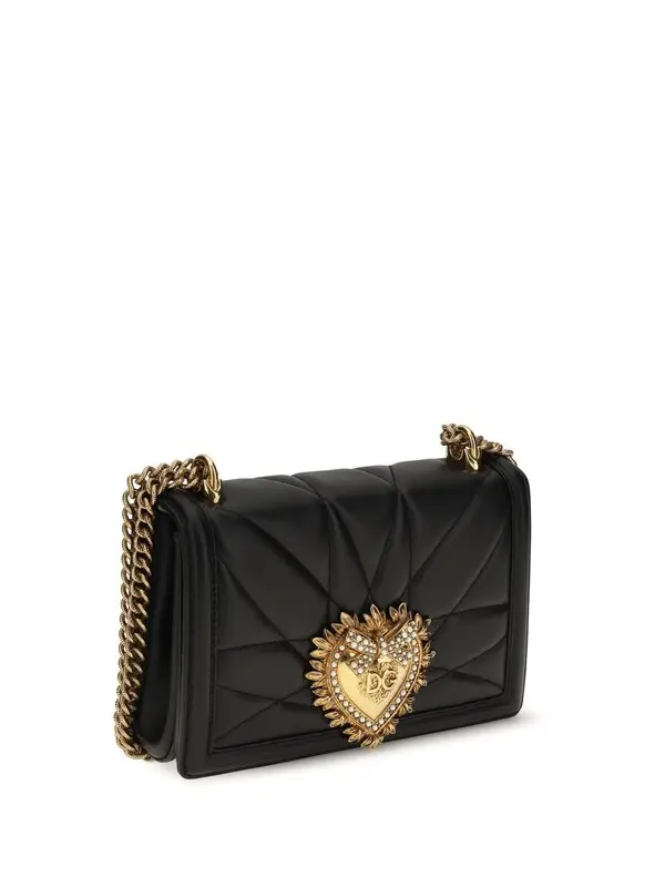 Dolce & Gabbana Medium Devotion Matelassé Nappa Shoulder Bag