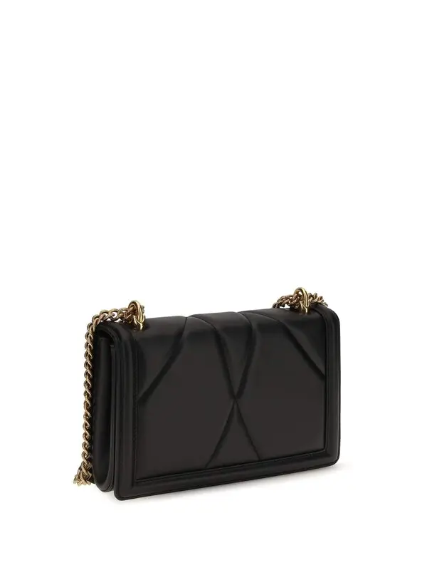 Dolce & Gabbana Medium Devotion Matelassé Nappa Shoulder Bag