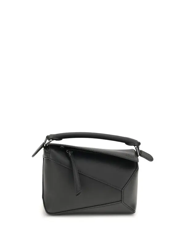 Loewe Puzzle Edge Mini Handbag - Black