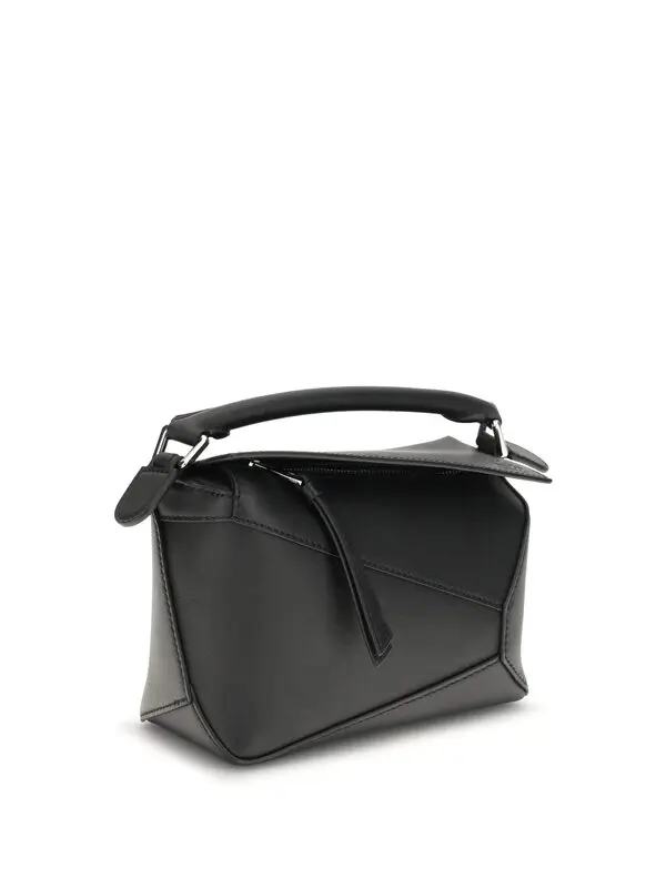 Loewe Puzzle Edge Mini Handbag - Black