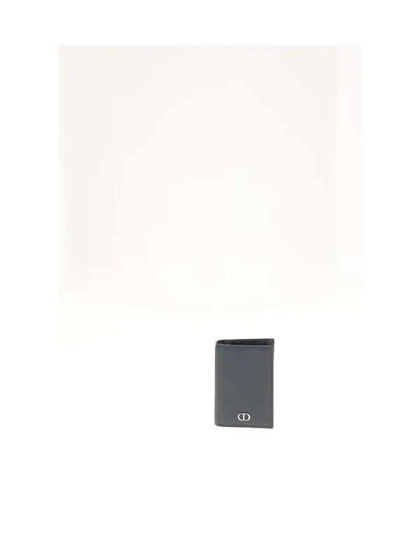 Dior Cd Icon Vertical Wallet - Blue