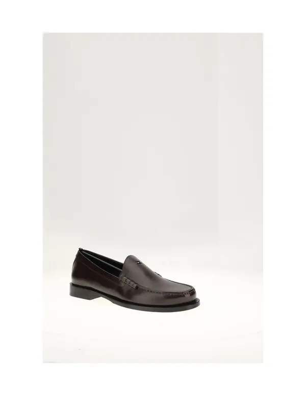 Celine Perforated Triomphe Loafers - Multicolor