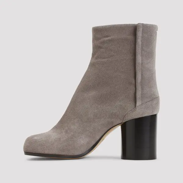 MAISON MARGIELA Suede Split-toe Ankle Boots - Multicolor