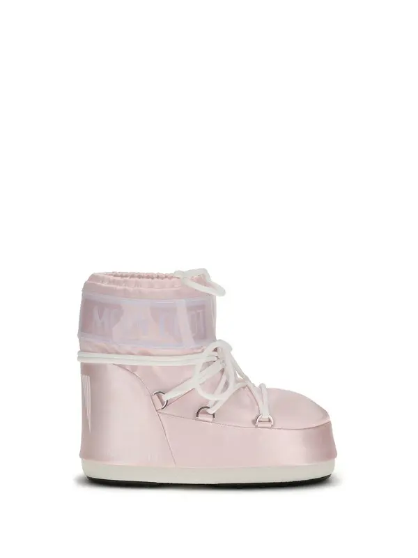 Moon Boot Icon Low Pearly Ankle Boots - Pink