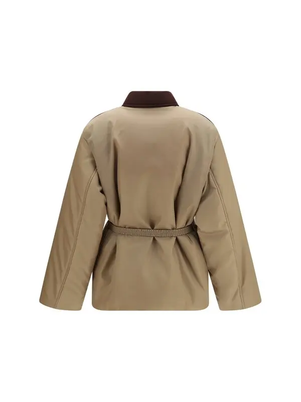 Versace Responsible Jacket In Nylon Twill