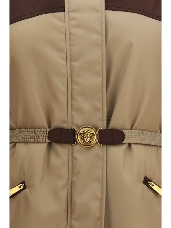 Versace Responsible Jacket In Nylon Twill