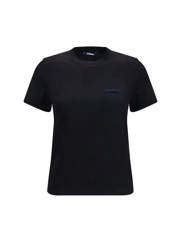 Jacquemus Logo T-shirt - Black