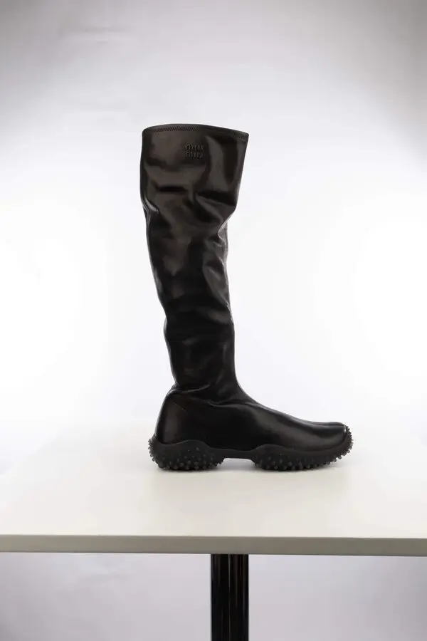 Miu Miu Over-the-knee Boots - Multicolor