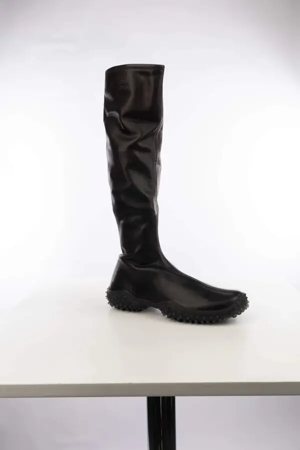 Miu Miu Over-the-knee Boots - Multicolor