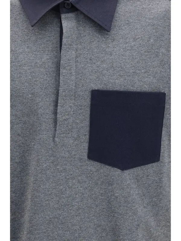Thom Browne Oversized Colorblock Rugby Polo